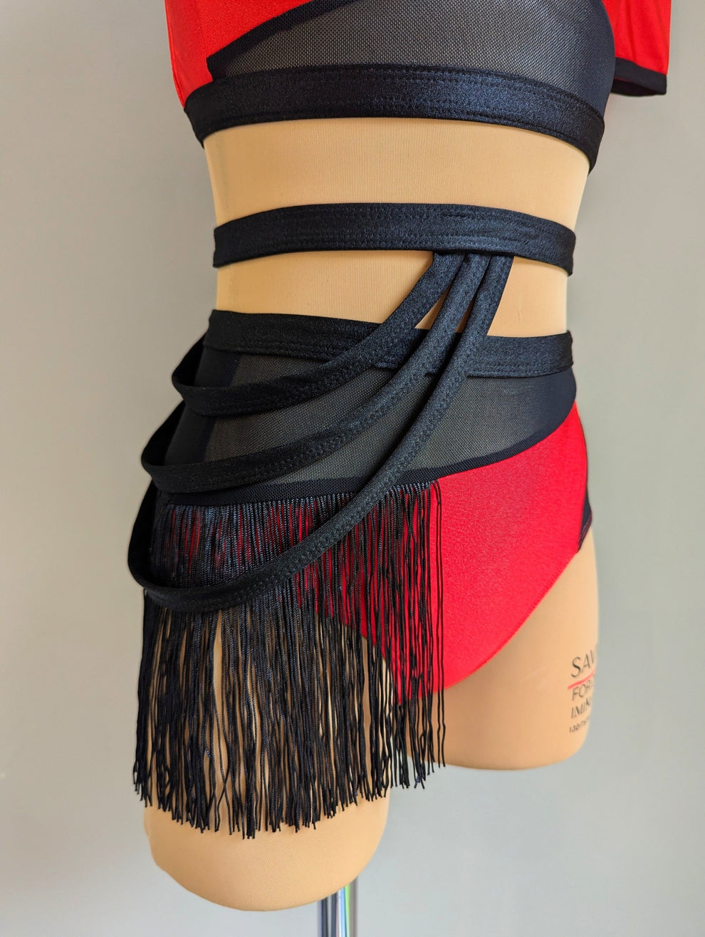 Aftershock Set - Red & Black – Dazzle Me Dancewear