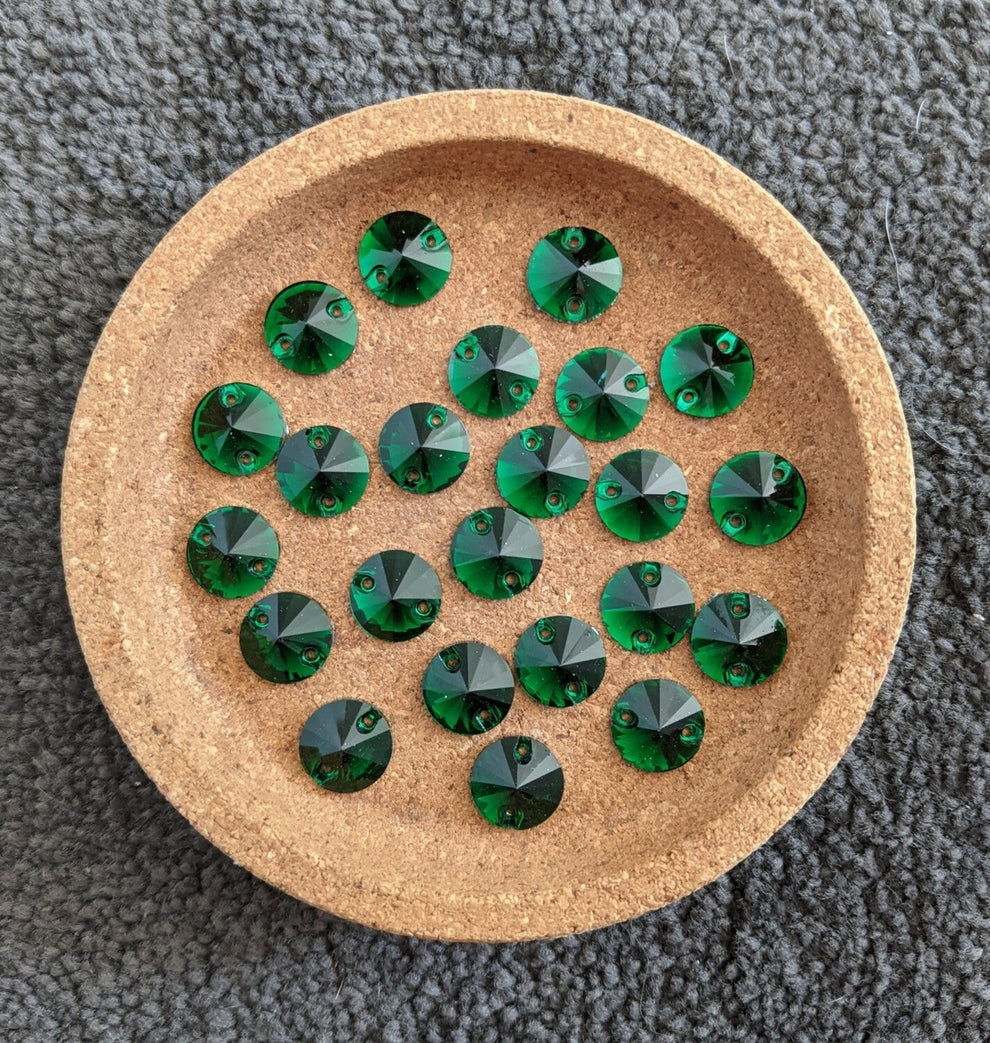 Emerald Rivoli Rhinestones – Dazzle Me Dancewear