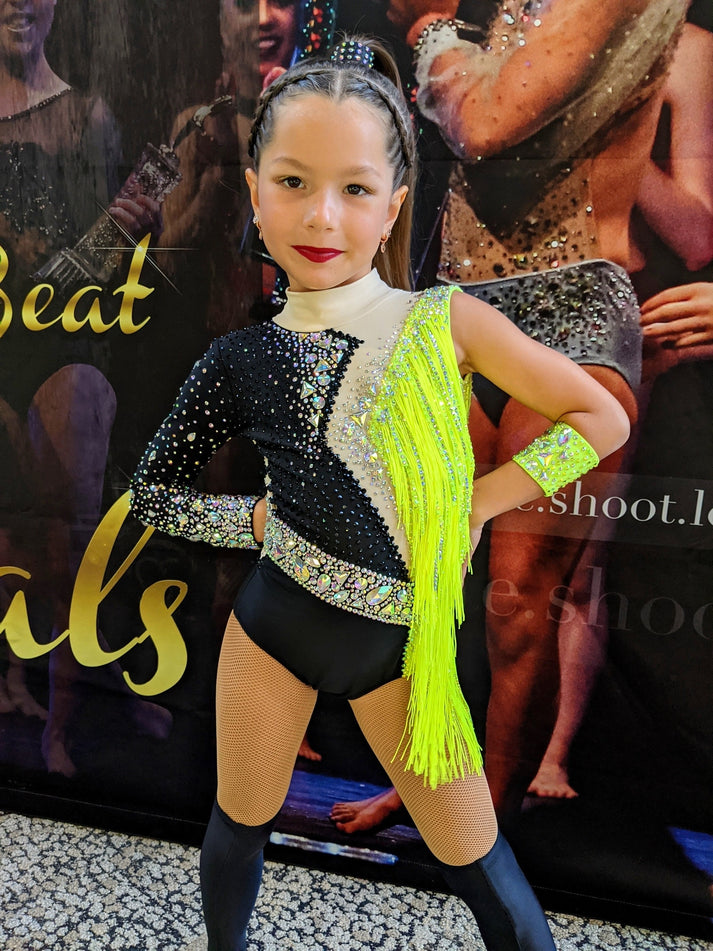 Rental Dance Costume - Highlighter – Dazzle Me Dancewear